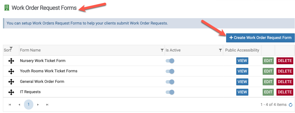 Public Work Order Request Form Setup Allow Non Espace Users To Request Work Orders Espace