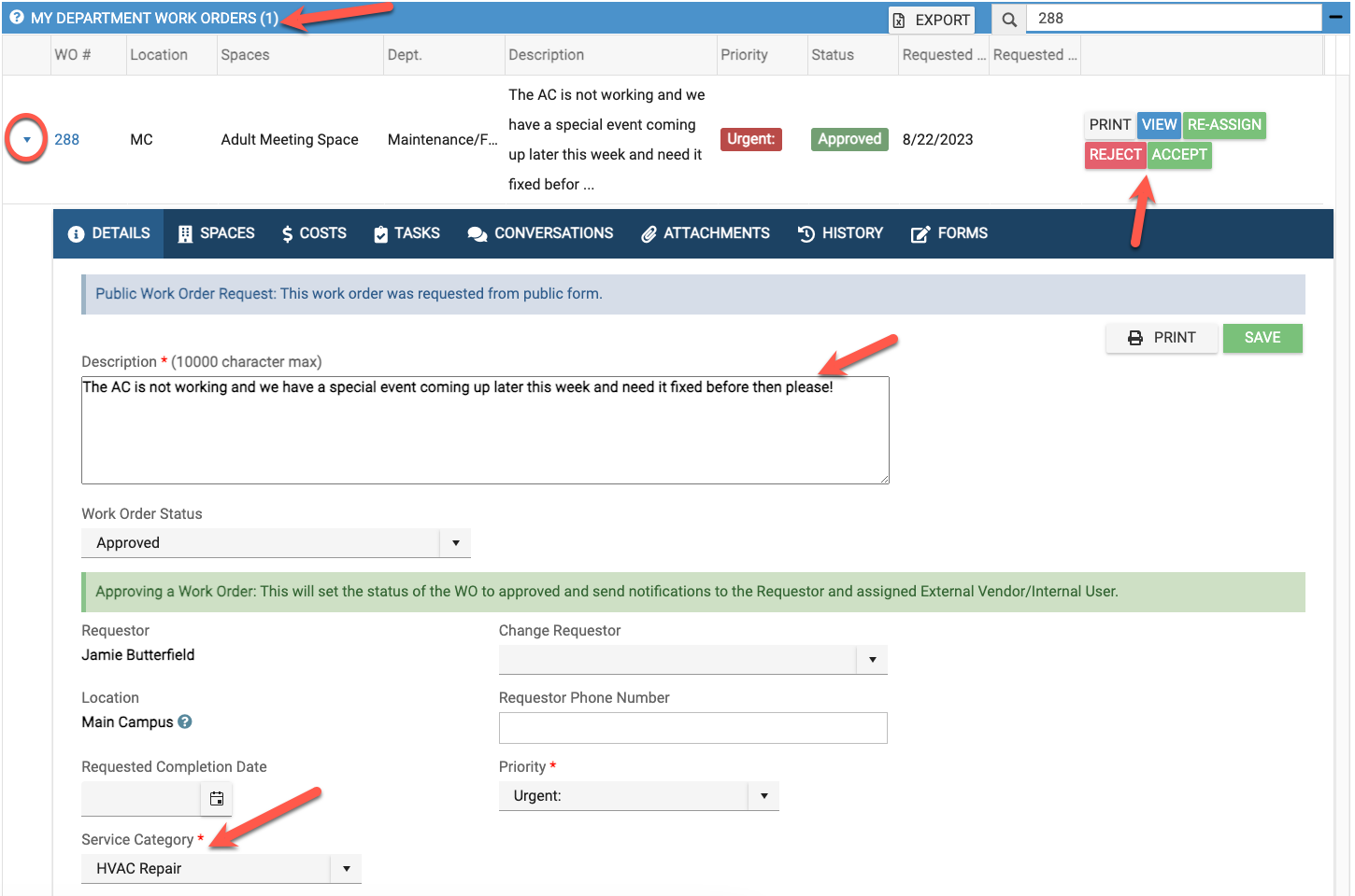 Public Work Order Request Form Setup Allow Non Espace Users To Request Work Orders Espace